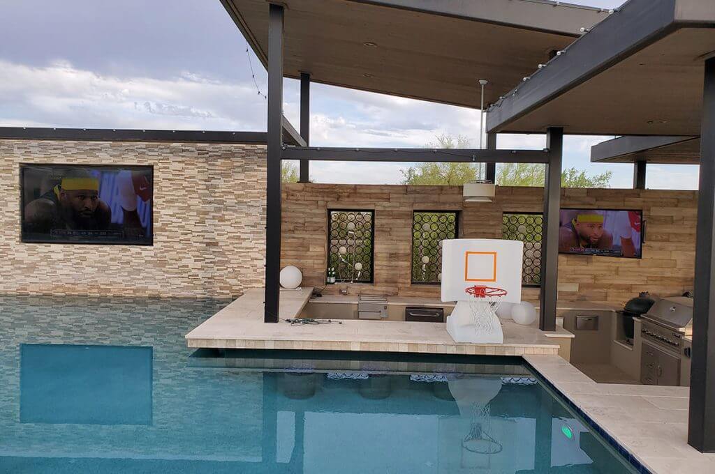pool-tvs-and-speakers | Audio Video By Design